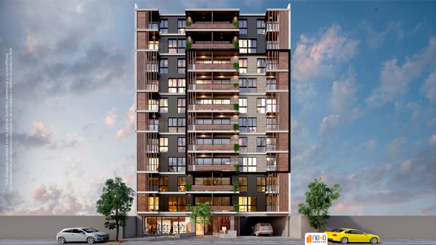 Venta Modernos Flats en Miraflores 2d (VP0012) - En Azul y Verde