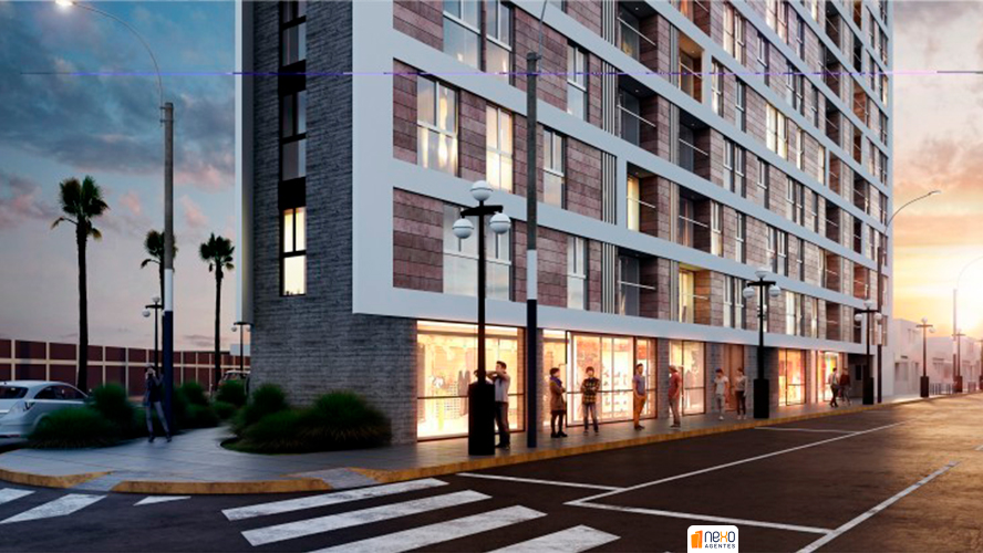 Locales comerciales en Edificio Mixto Chorrillos (VP0028) - En Azul y Verde