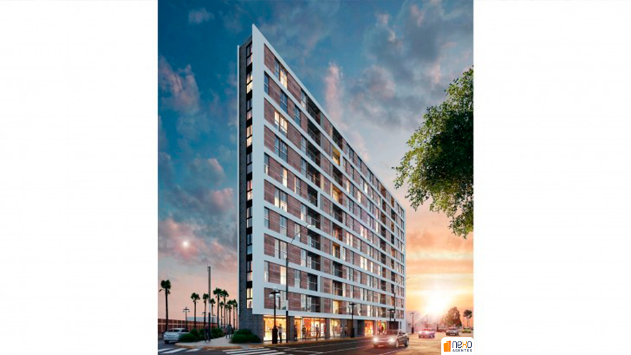 Departamento antisísmico en edificio Mixto Chorrillos 2d (VP0028) - En Azul y Verde